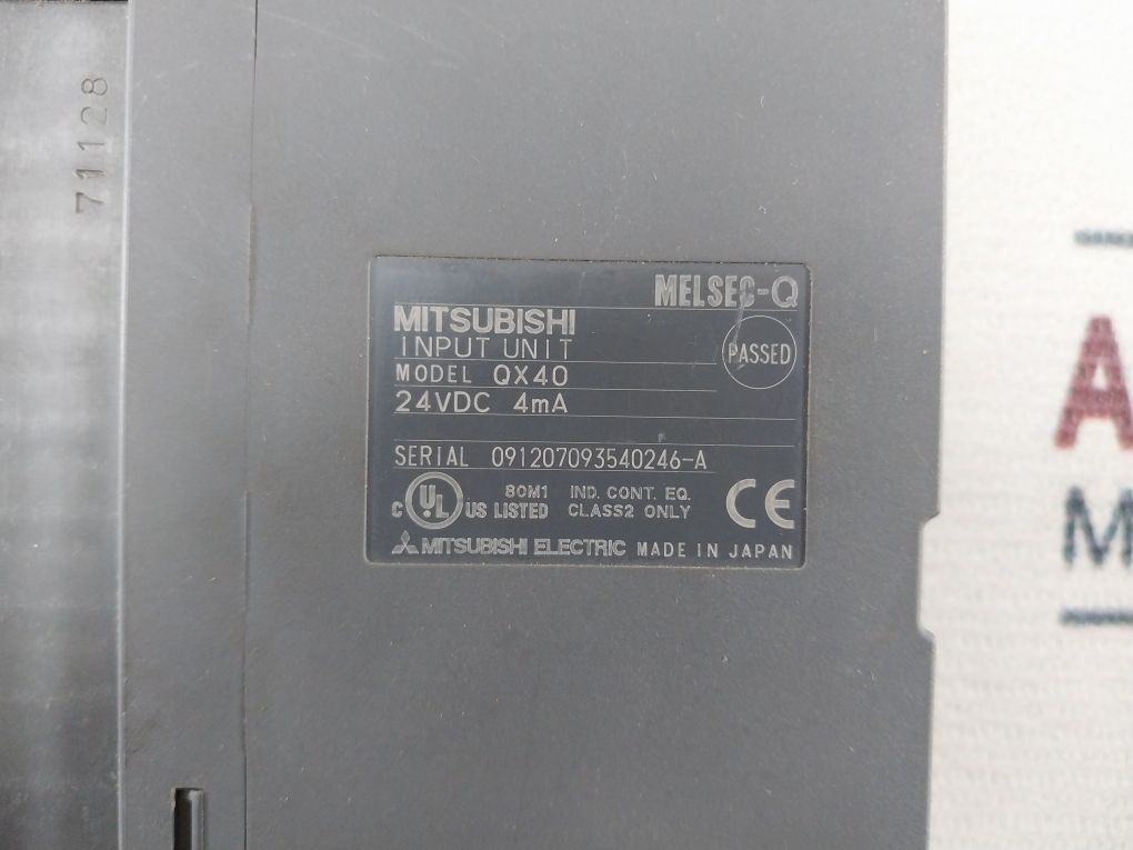 Mitsubishi Electric Qx40 Digital Input Module – Aeliya Marine Tech