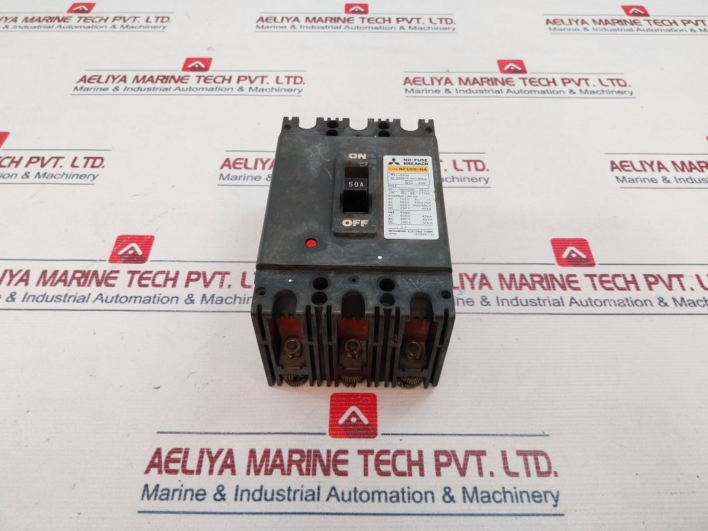 Mitsubishi Nf100-ha No-fuse Breaker 3 Pole – Aeliya Marine Tech®