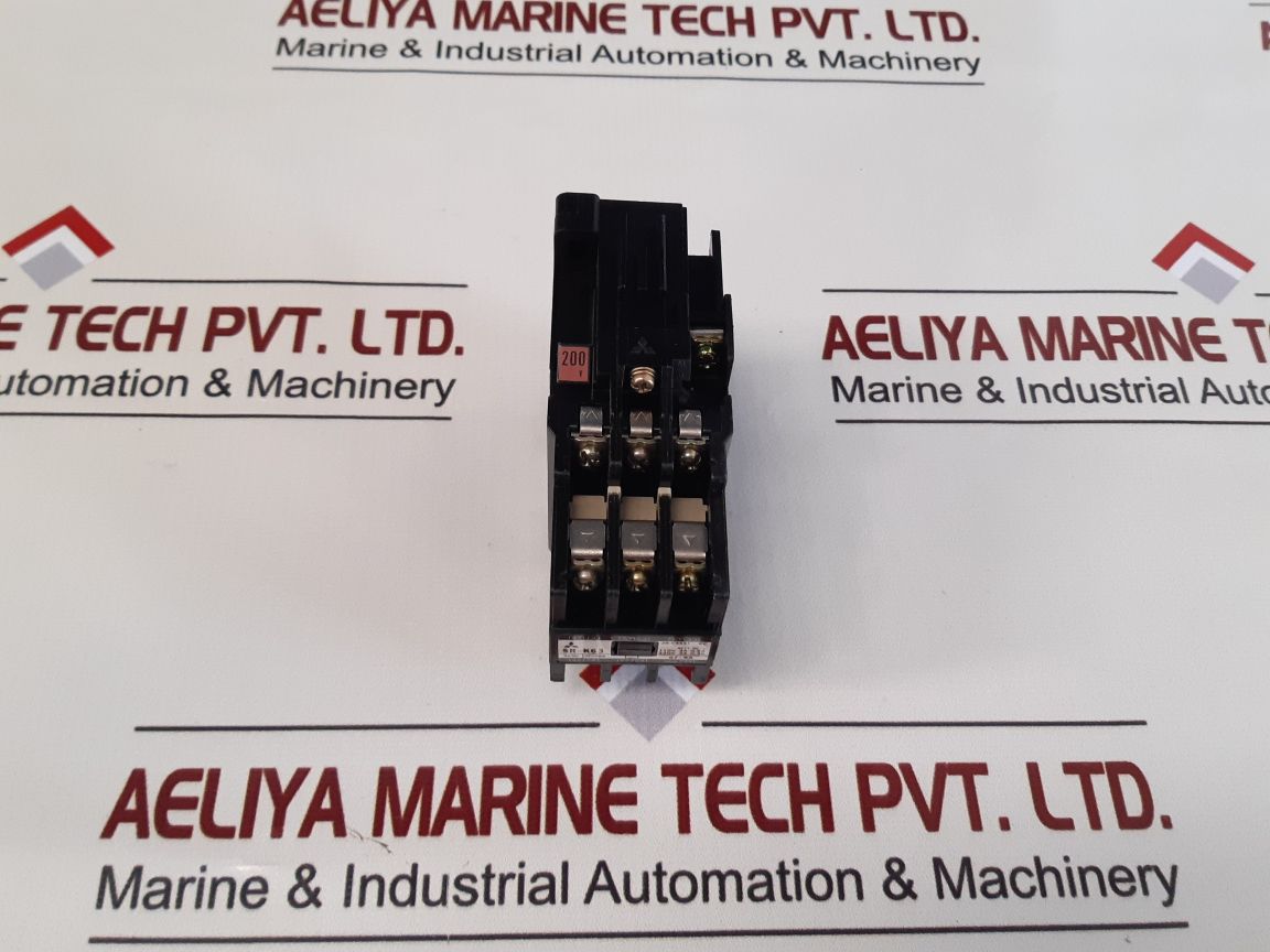 Mitsubishi Sr-k63 Contactor Relay Coil 200-220V 60Hz – Aeliya Marine Tech