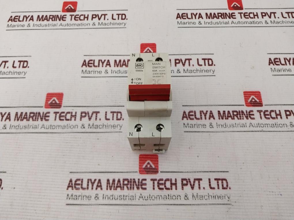 Mk 5560S Main Switch 63A 230V 50Hz – Aeliya Marine Tech