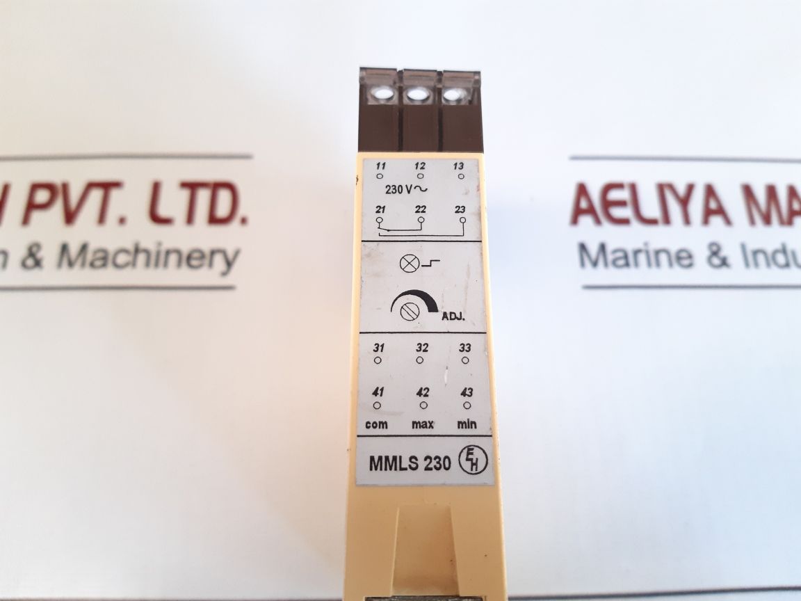 Mmls 230V Oil Level Control Relay – Aeliya Marine Tech