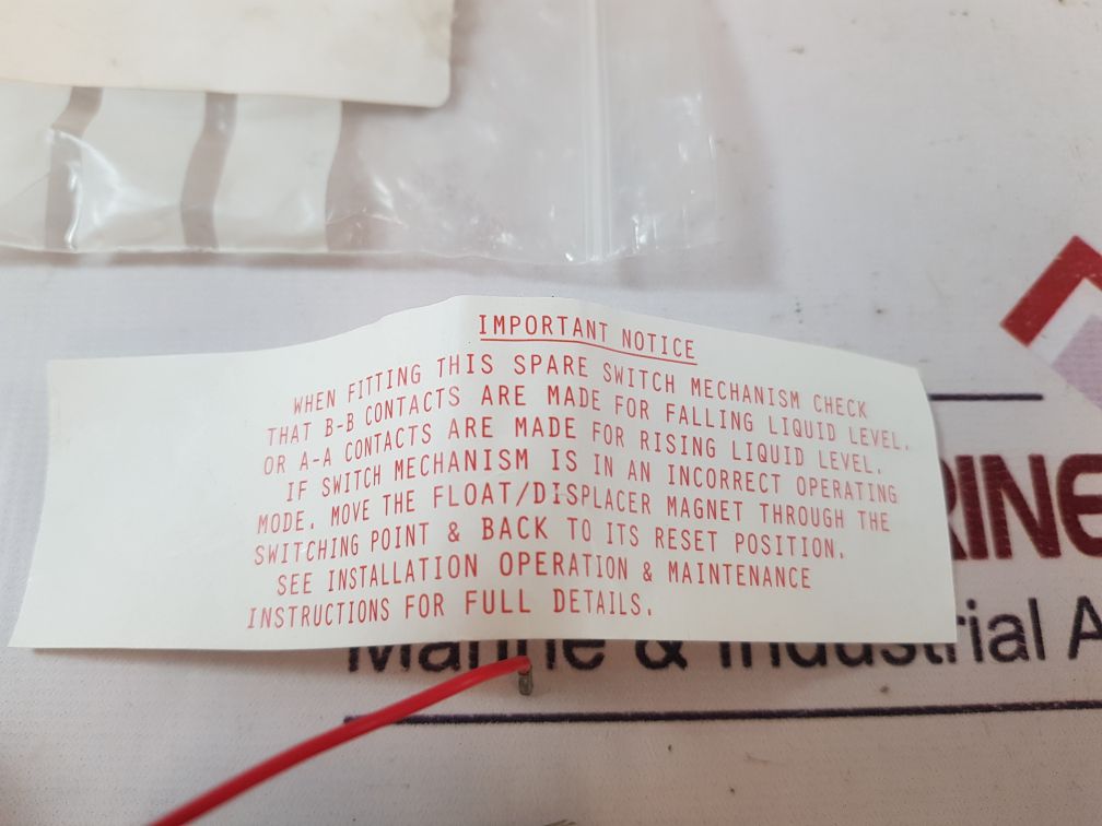 Mobrey 632409 Float Switch Mechanism – Aeliya Marine Tech