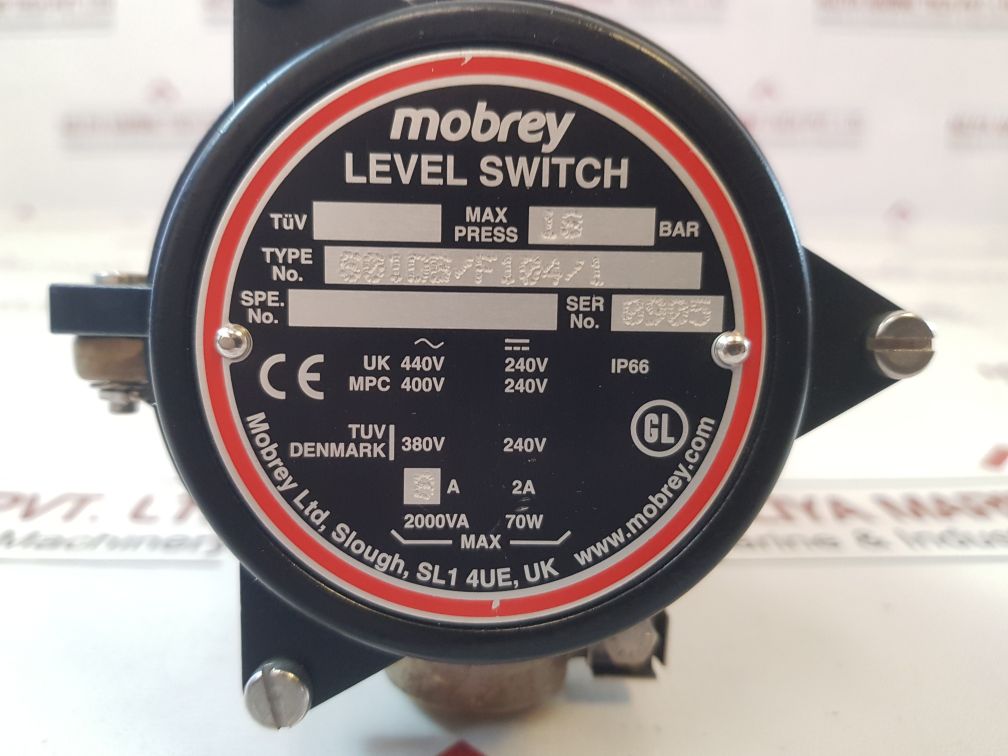 Mobrey S01Db/F104/1 Float Level Switch – Aeliya Marine Tech