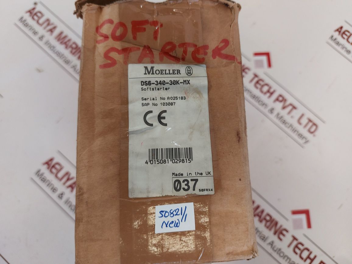 Moeller Ds6-340-30K-mx Solid State Starter – Aeliya Marine Tech