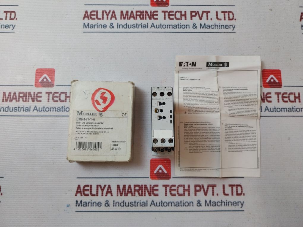 Moeller Emr4-i1-1-a Current Rms Monitoring Relay – Aeliya Marine Tech