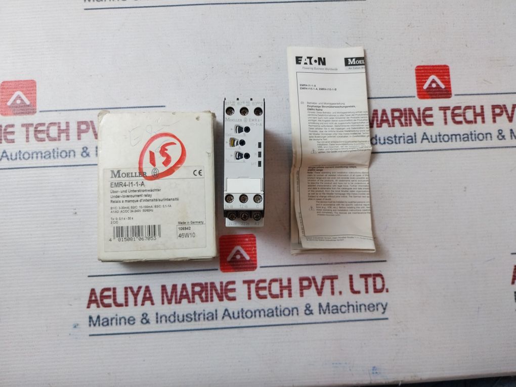 Moeller Emr4-i1-1-a Single-phase Current Monitoring Relays – Aeliya ...
