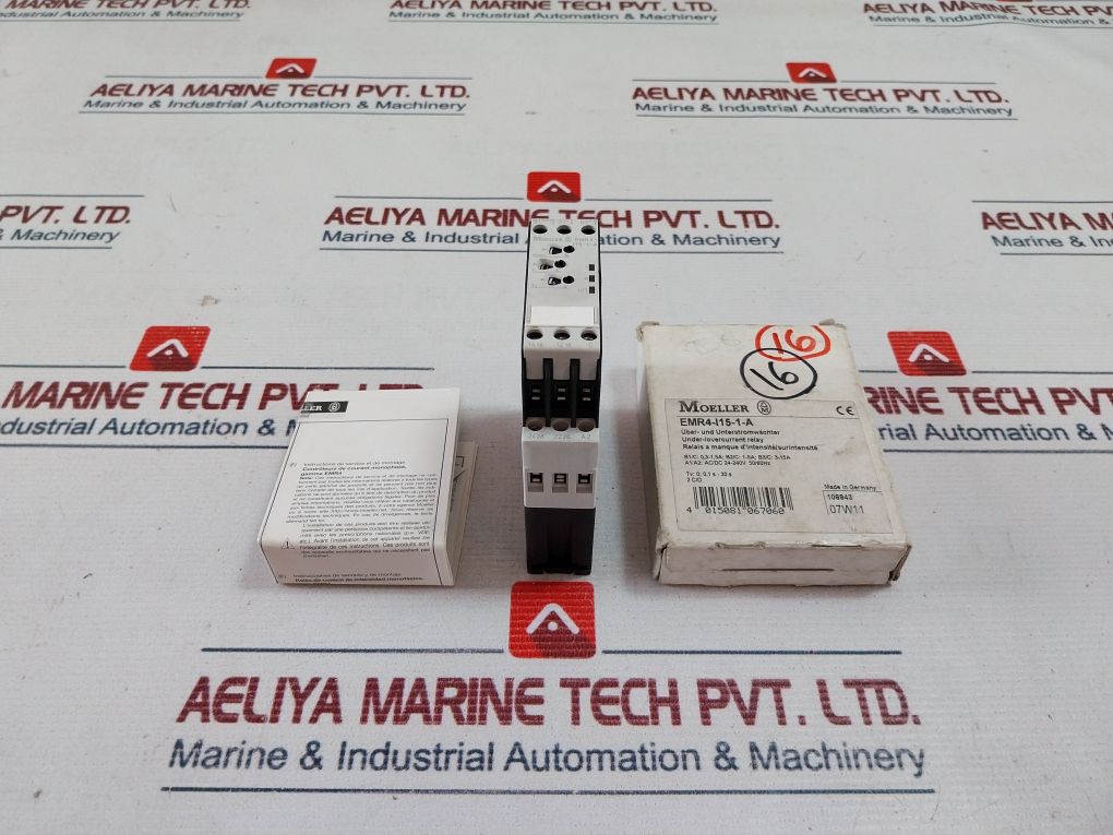 Moeller Emr4-i15-1-a Current Monitoring Relay 24V 4A – Aeliya Marine Tech