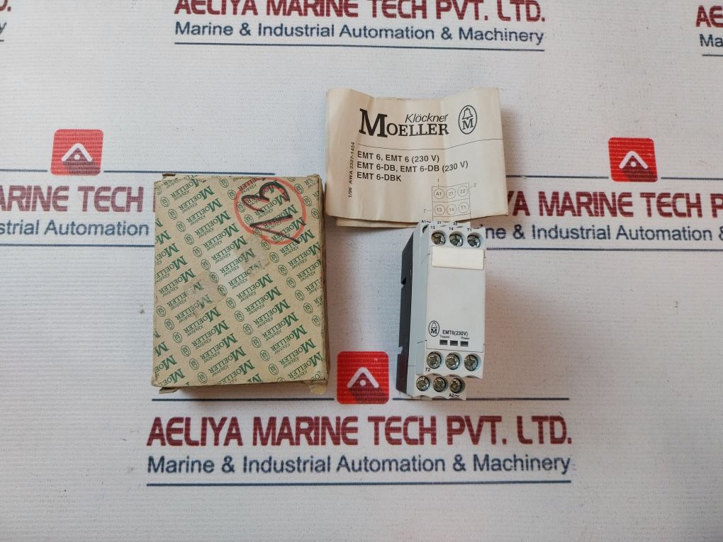 Moeller Emt6 (230V) Thermistor Overload Relay 50/60Hz – Aeliya Marine Tech