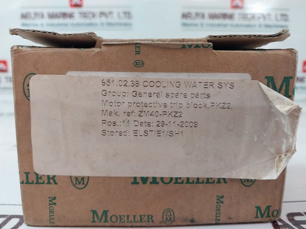 Moeller Zm-40-pkz2 Motor Circuit Breaker – Aeliya Marine Tech