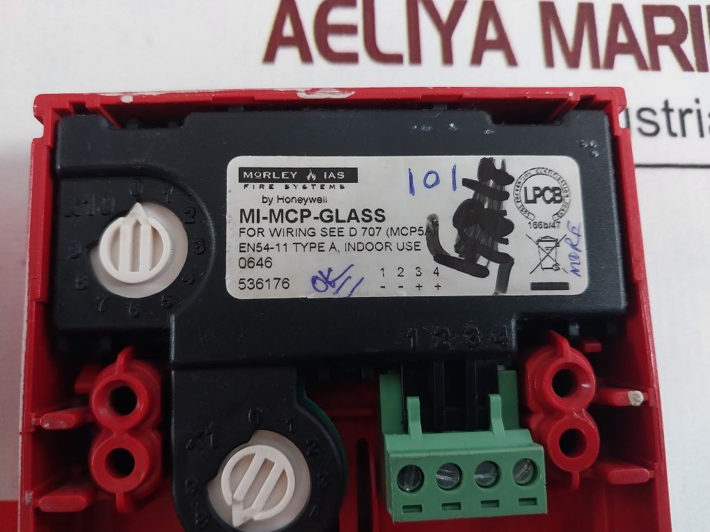 Morley Ias Mi-mcp-glass Manual Call Point – Aeliya Marine Tech
