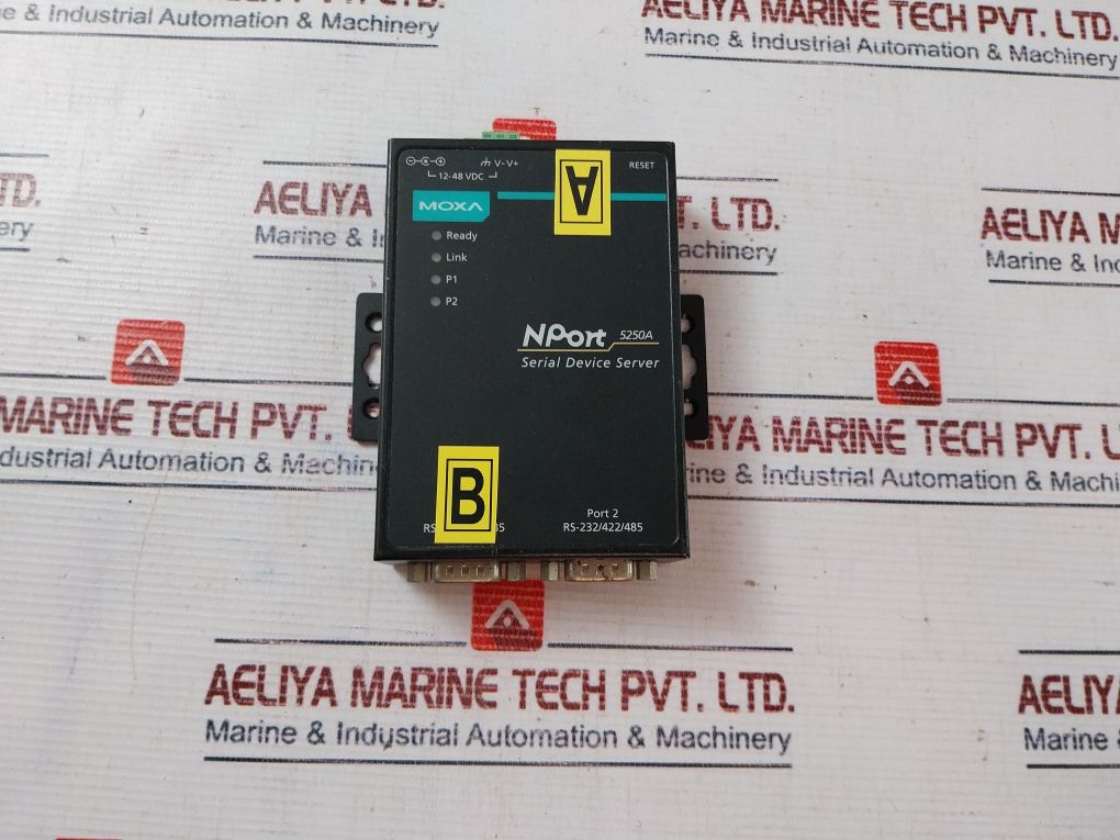 Moxa Nport 5250A Serial Device Server 12-48 Vdc – Aeliya Marine Tech®