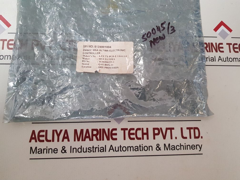 Msa A-ultx-pcb-e-1-0-0-1-0 Gas Monitor Face Plate – Aeliya Marine Tech®
