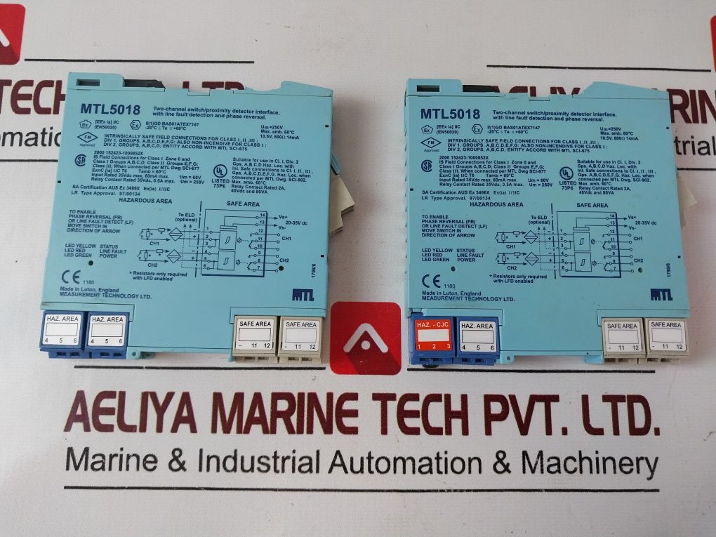 Measurement Technology Mtl5018 Switch Proximity Detector Interface ...
