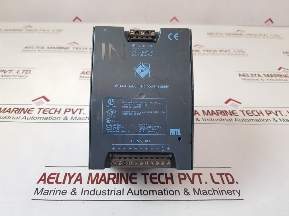 Mtl 8914-ps-ac Field Power Supply – Aeliya Marine Tech