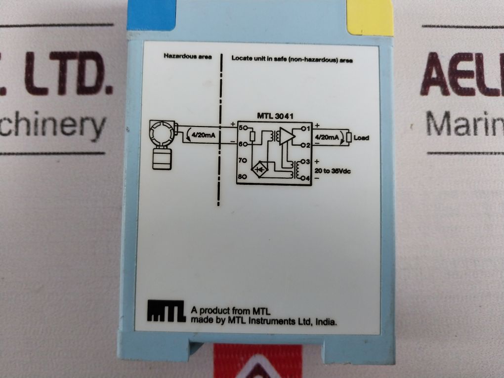Mtl Instruments Mtl3000 Series Mtl 3041 4/20Ma Repeater Power Supply ...