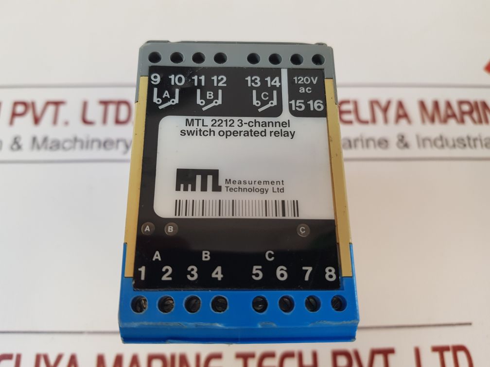 Mtl 2212 Measurement Technology Mtl 2212 3-channel Switch Operated ...