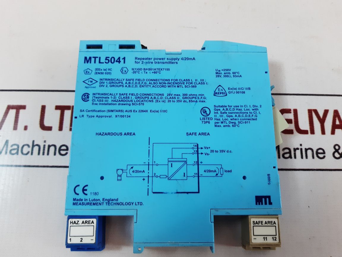 Mtl Mtl5041 Safety Barrier – Aeliya Marine Tech