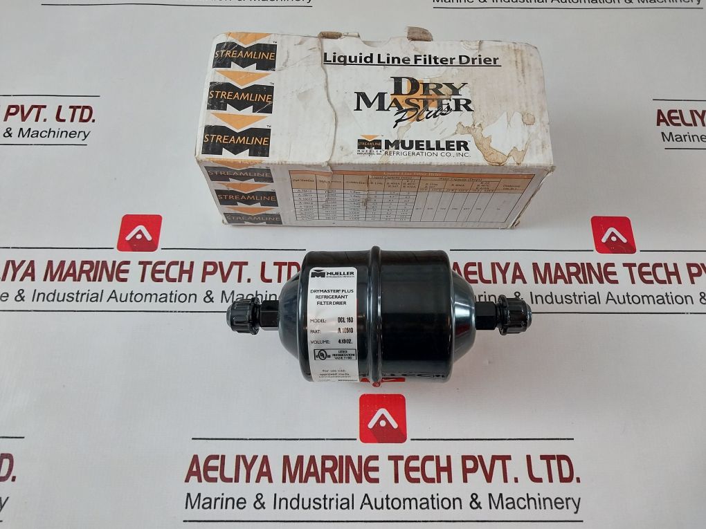 Mueller Dcl 163 Drymaster Plus Liquid Line Filter Drier – Aeliya Marine ...