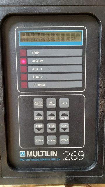 Multilin 269-100P-240Vac Motor Management Relay 0502-0002 – Aeliya ...