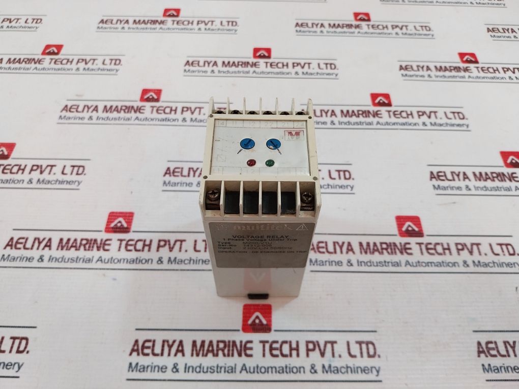 Multitek M200-v1U Voltage Relay 220V – Aeliya Marine Tech