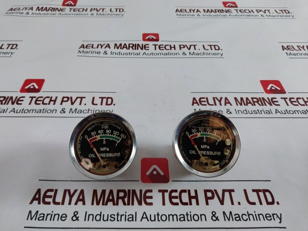 Murphy 100002493 Oil Pressure Gauge 0-150 Psi – Aeliya Marine Tech