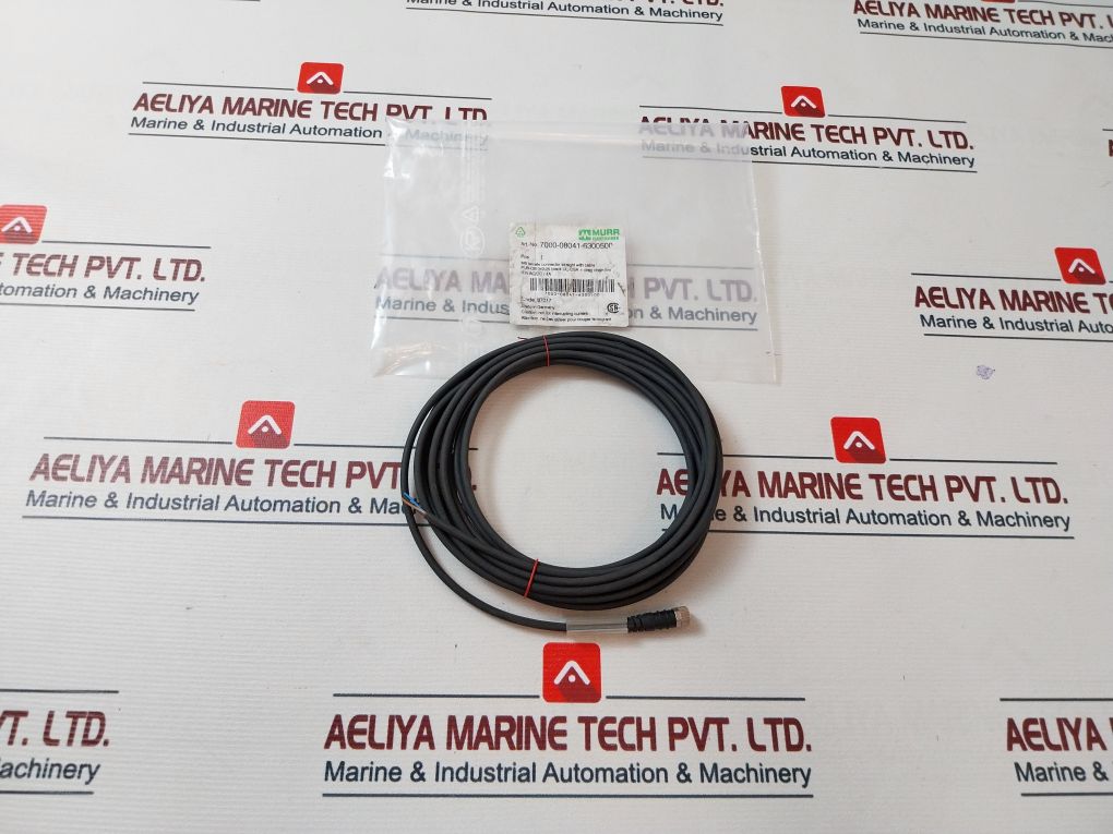 Murr Elektronik 7000-08041-6300500 M8 Female Connector Straight With ...