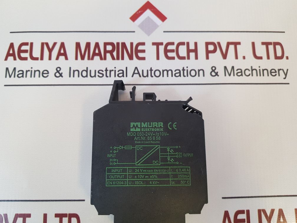 Murr Elektronik Mdd 050-24V Dc-dc Converter 85658 – Aeliya Marine Tech