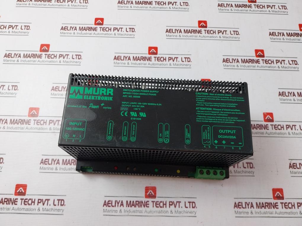 Murr Elektronik Mps20-110/24 Switch Mode Power Supply – Aeliya Marine Tech