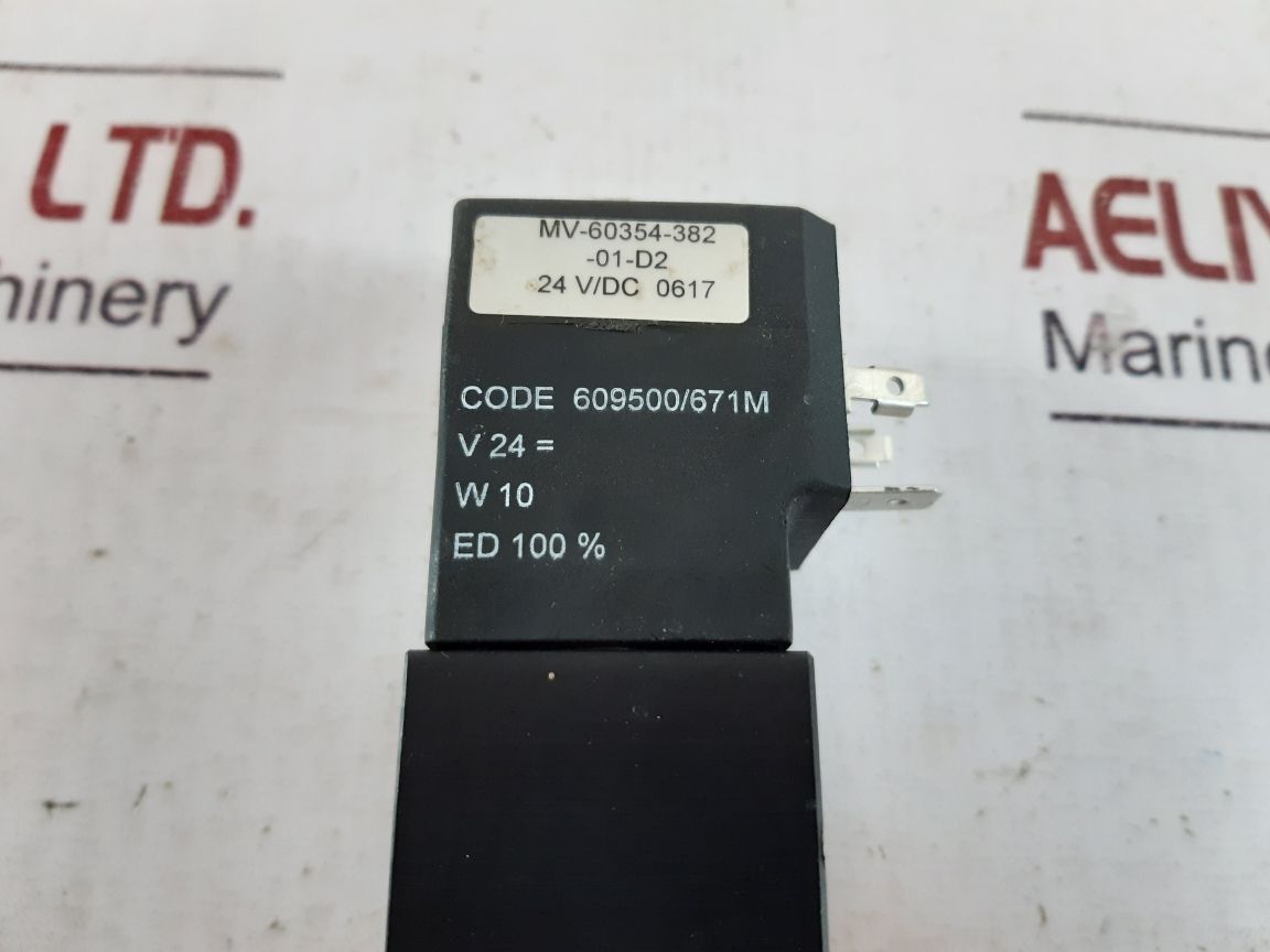 Mv Automation 609500/671M Solenoid Valve – Aeliya Marine Tech®