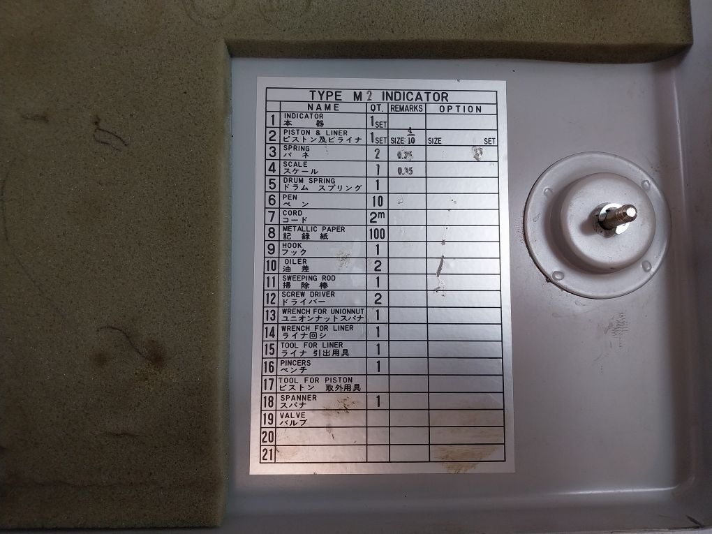 Nagano Keiki M2 Indicator 70254 Set – Aeliya Marine Tech