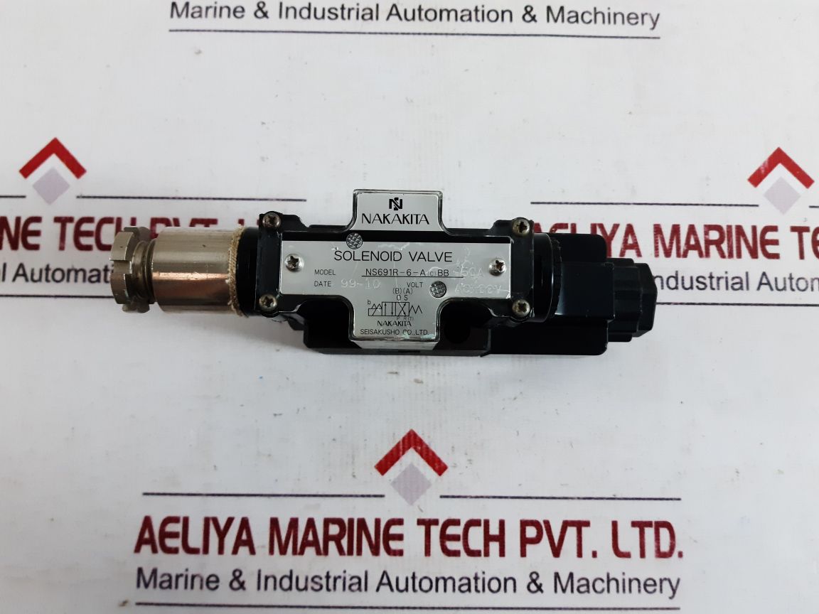 Nakakita Ns691R-6-a (C) Bb-50A Solenoid Valve – Aeliya Marine Tech
