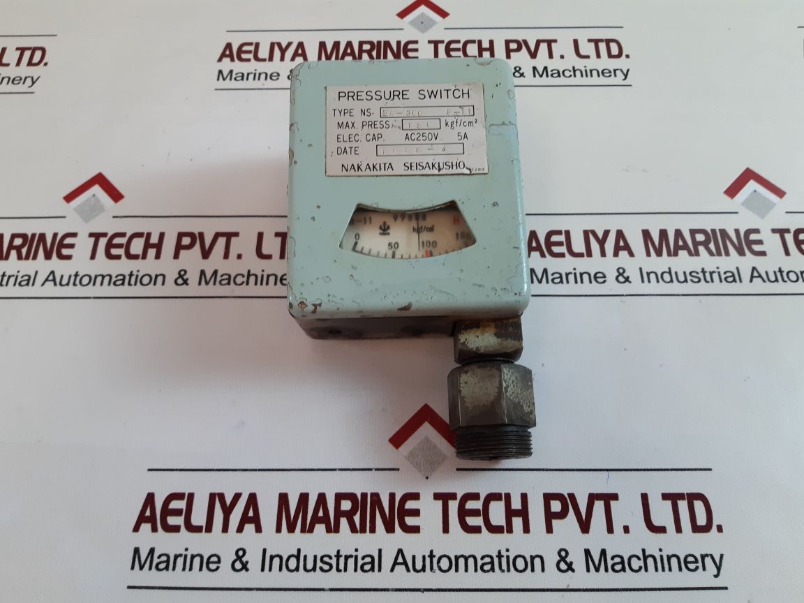 Nakakita Seisakusho Ns-ba-300 Pressure Switch – Aeliya Marine Tech