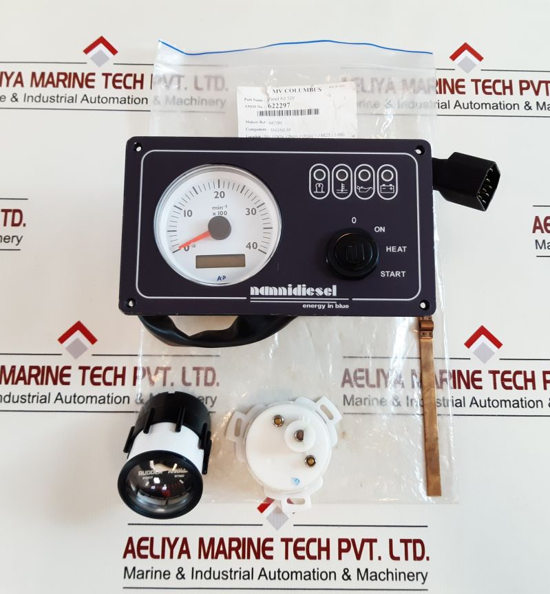 Nannidiesel Panel A3 12V Rudder Position Transducer Set – Aeliya Marine ...