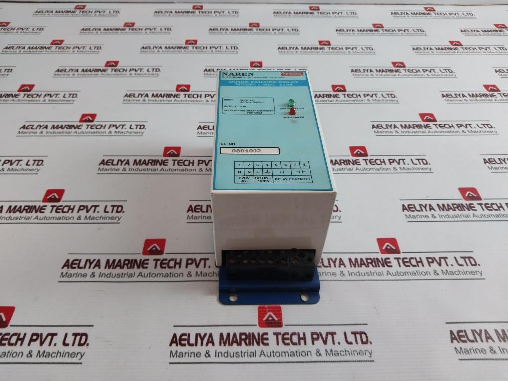Naren Nec 115D Doide Failure Relay 220V/110V – Aeliya Marine Tech