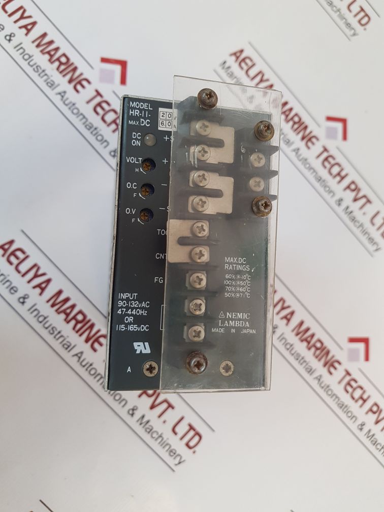 Nemic Lambda Hr-11 Power Supply – Aeliya Marine Tech