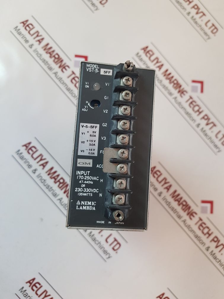 Nemic Lambda Vst-5-5Ff Power Supply – Aeliya Marine Tech