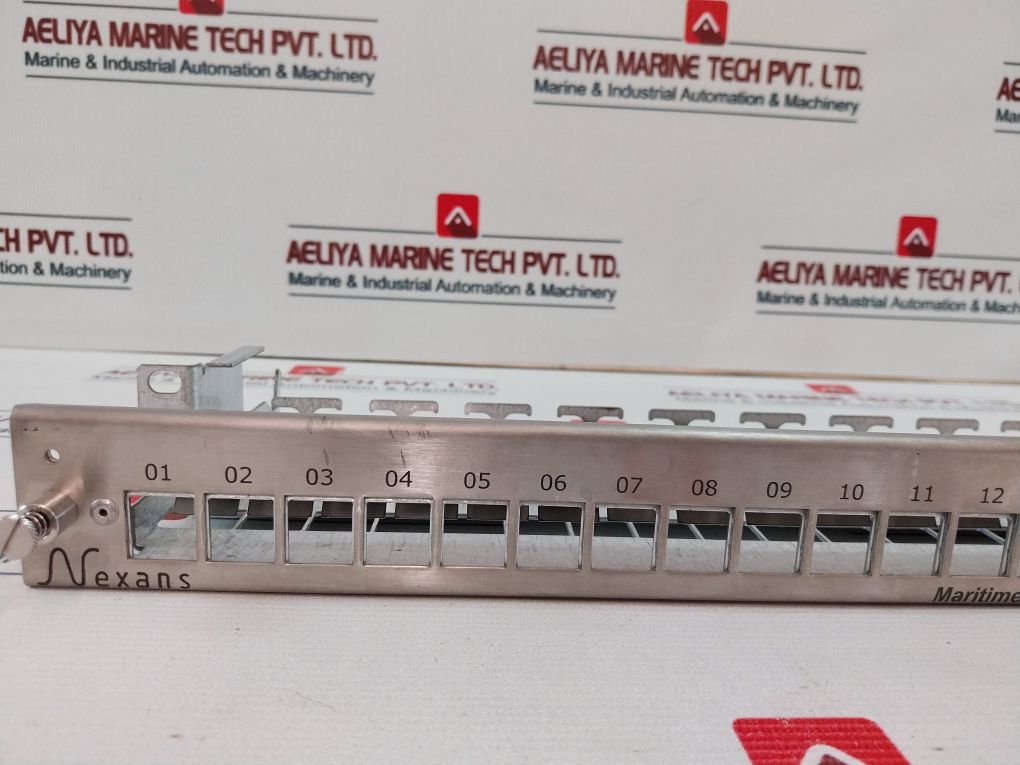 Nexans N-521.663 Modular Six Pack Patch Panel – Aeliya Marine Tech
