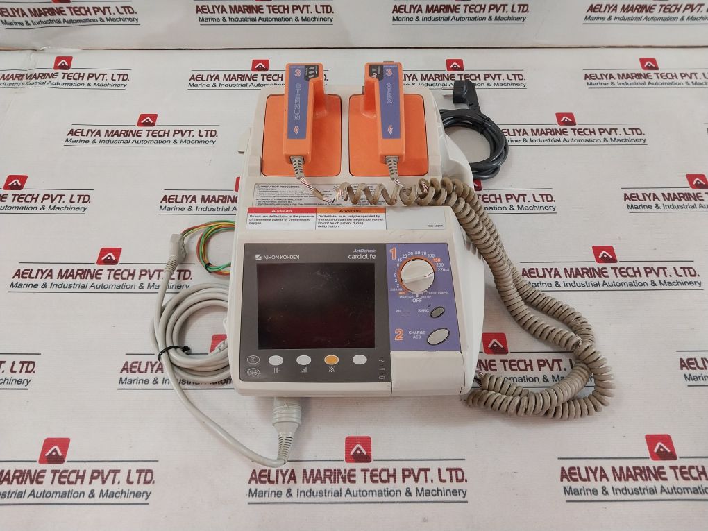 Nihon Kohden Tec-5521K Defibrillator – Aeliya Marine Tech