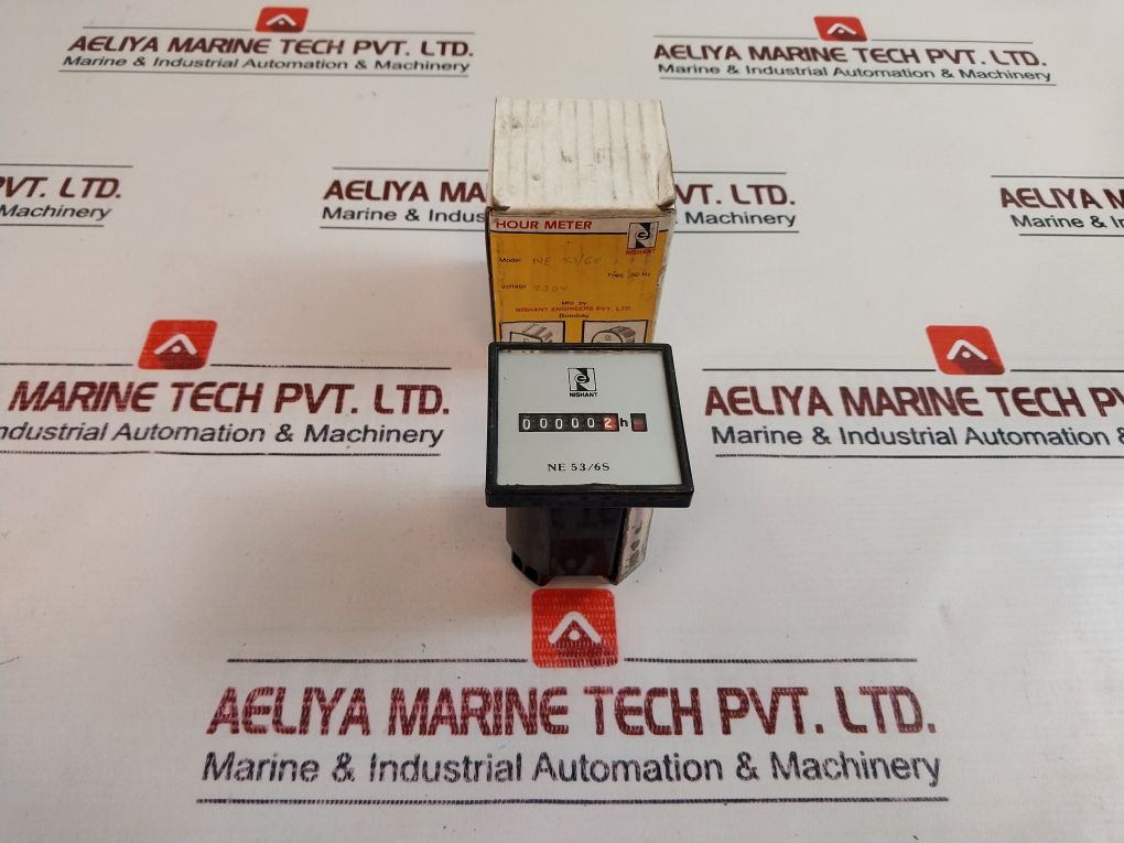 Nishant Ne53/6S Hour Meter 230V – Aeliya Marine Tech