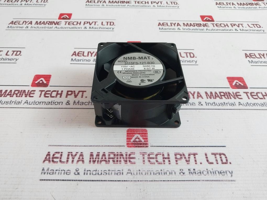 Nmb-mat 3115Fs-12T-b30 Ac Axial Fan 115V Ac 50/60Hz – Aeliya Marine Tech