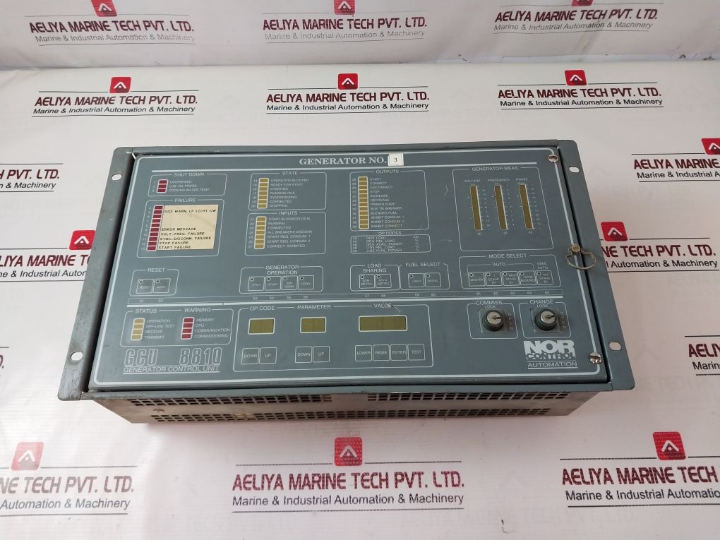 Nor Control Gcu 8810 Generator Control Unit – Aeliya Marine Tech