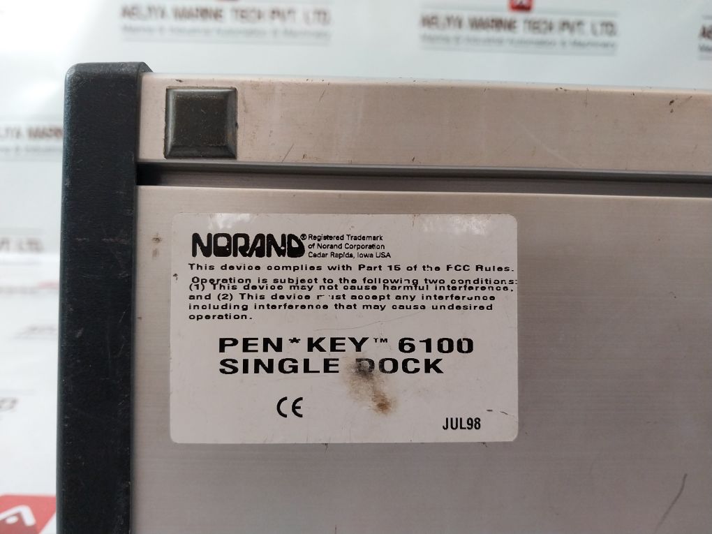 Norand 225-556-001/011 Pen Key 6100 Single Dock With Computer – Aeliya Marine Tech®