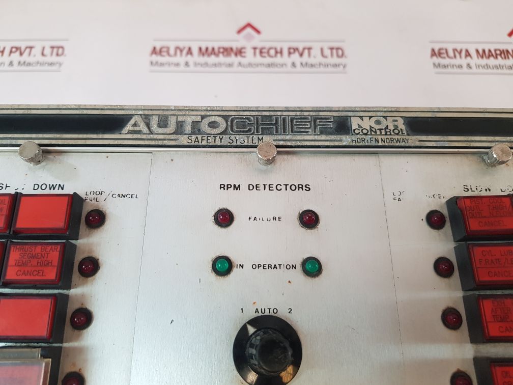 Norcontrol Autochief Safety System – Aeliya Marine Tech®