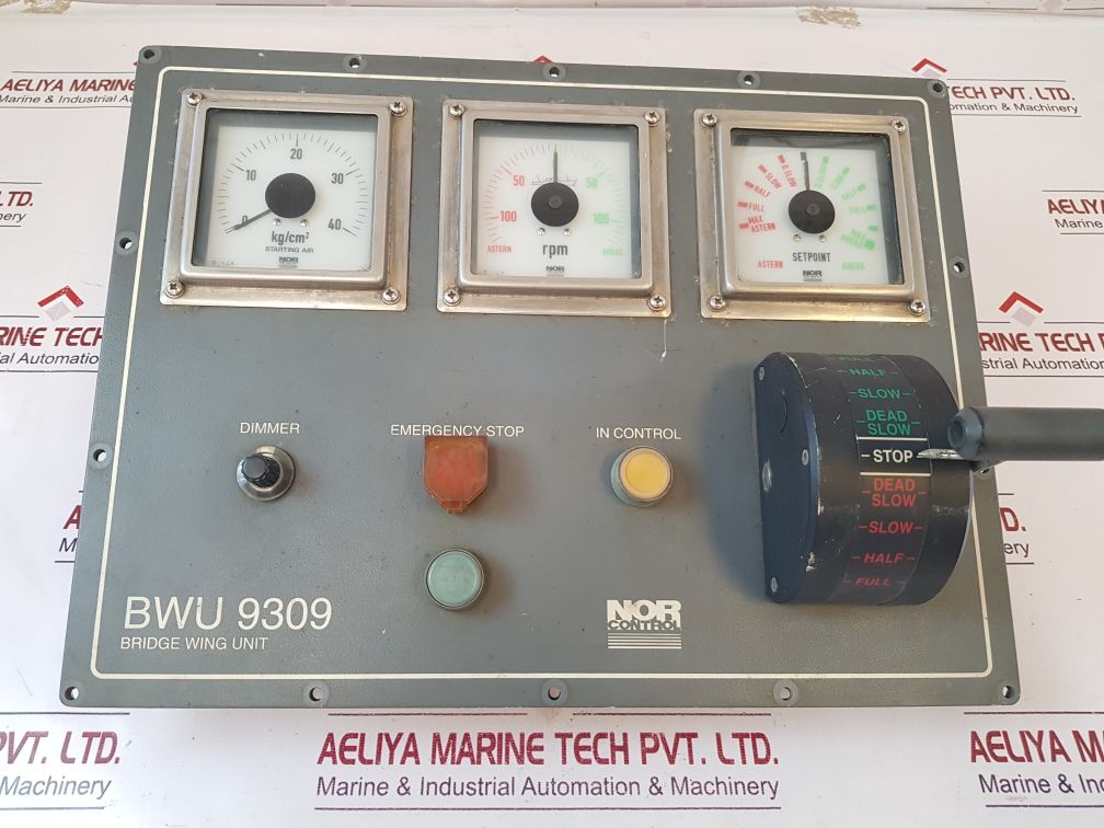 Norcontrol Bwu 9309 Bridge Wing Unit – Aeliya Marine Tech®