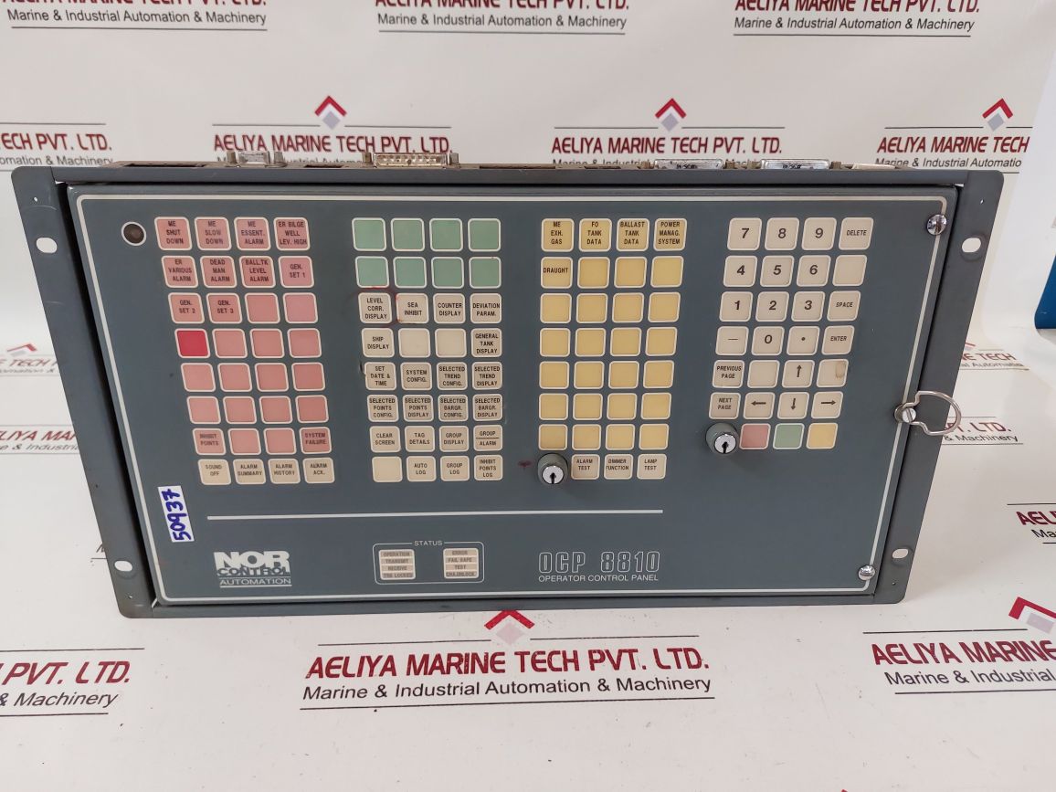 Norcontrol Ocp 8810 Operator Control Panel Free Shipping – Aeliya ...