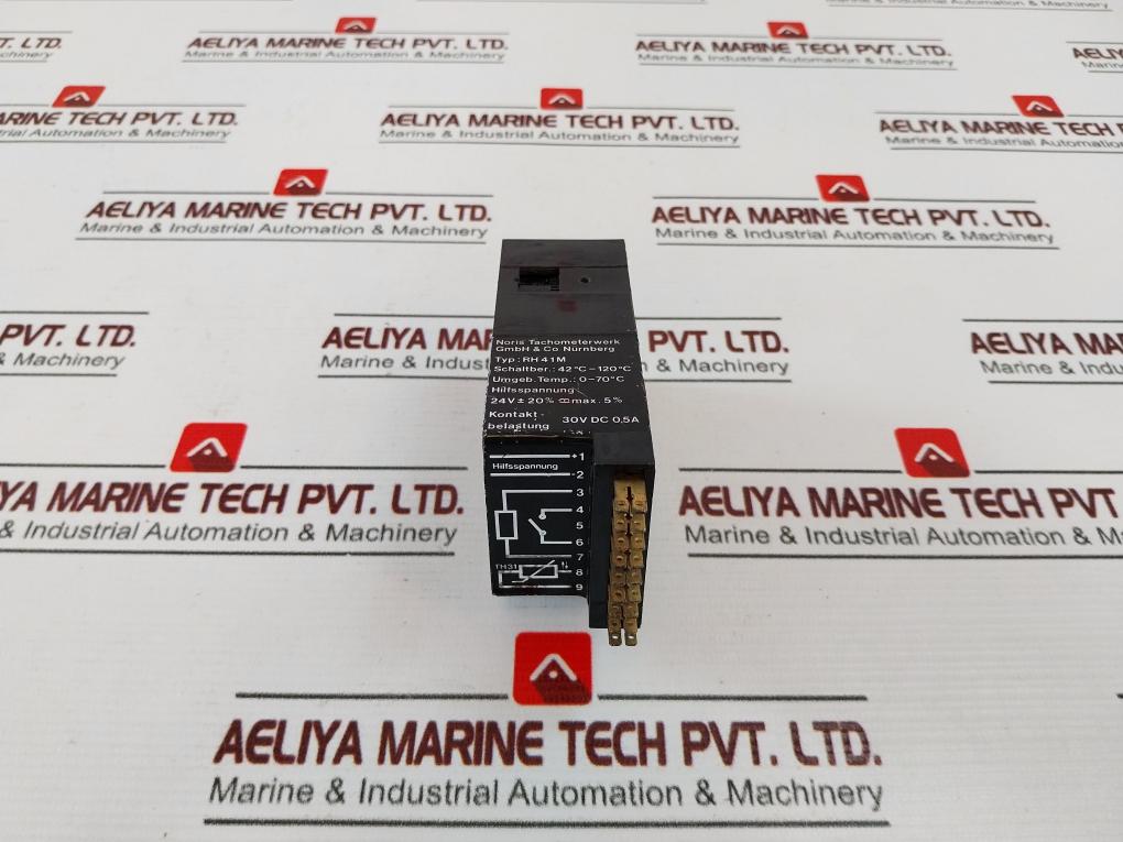 Noris Tachometerwerk Rh 41M Limit Value Switch 0-70°C – Aeliya Marine Tech®