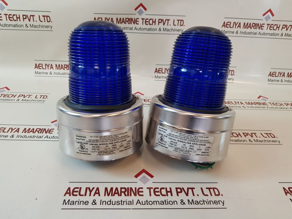 North American Signal Mip-acb Blue Visual Signaling Appliance Light ...