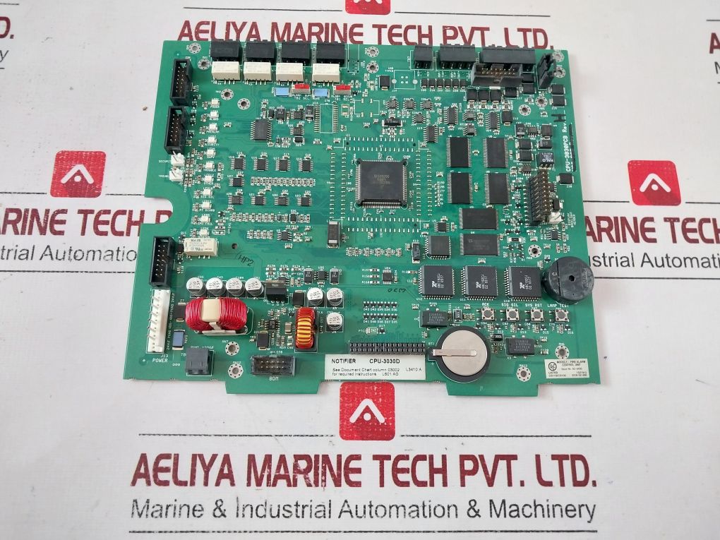 Notifier Cpu-3030D Module-fire Alarm Control Unit Board – Aeliya Marine ...