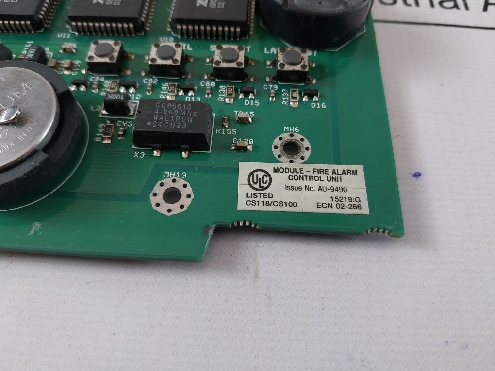 Notifier Cpu-3030D Module-fire Alarm Control Unit Board – Aeliya Marine ...