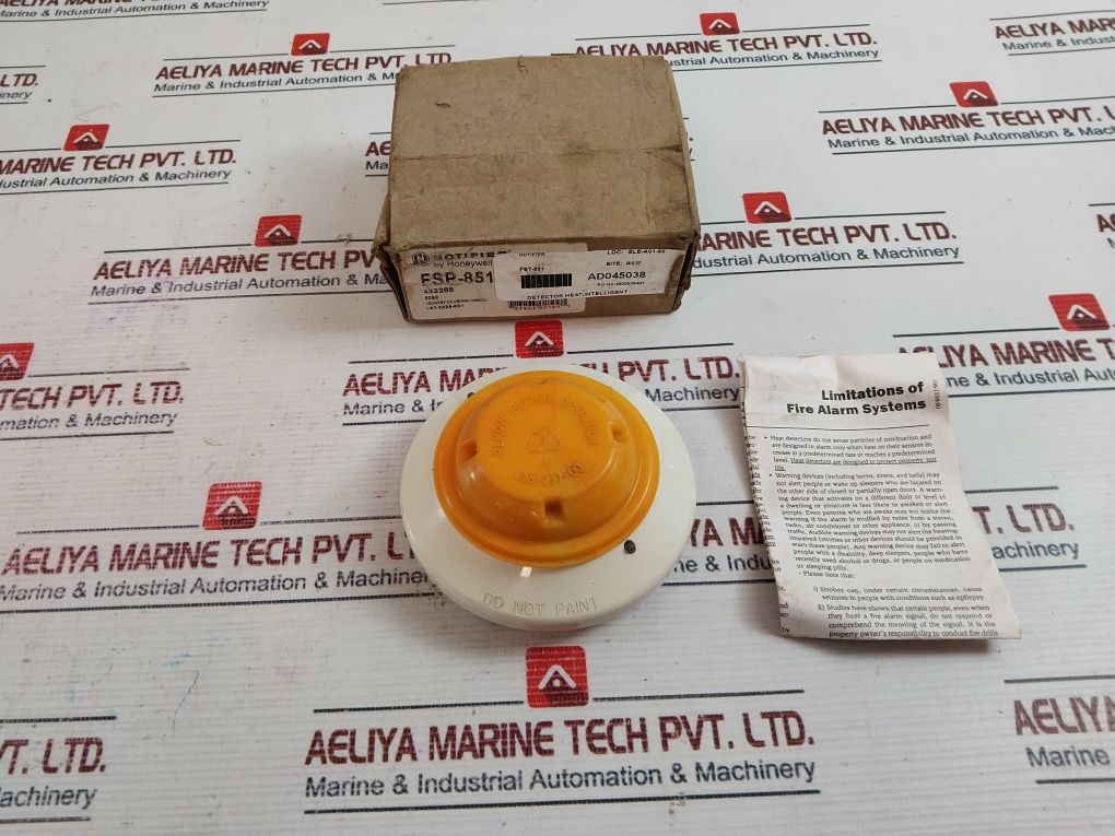 Notifier Fsp-851 Intelligent Smoke Detector 120°F With Base Np-1220345 ...